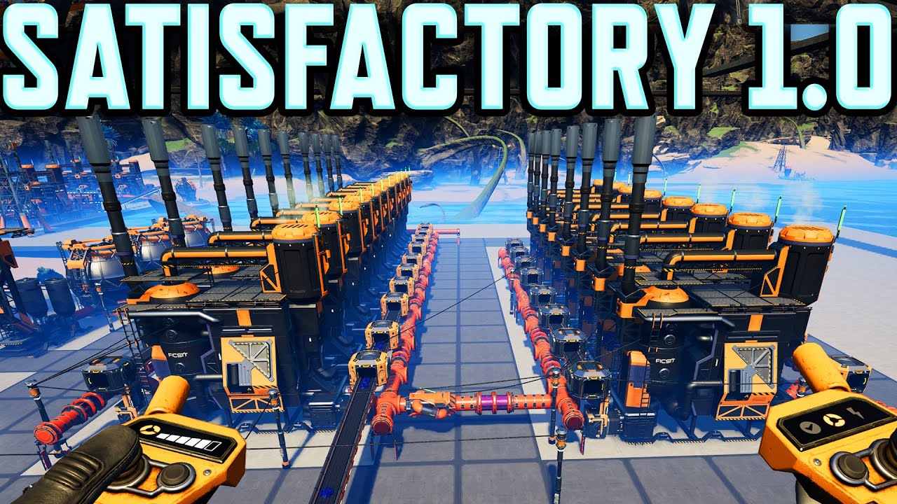 Satisfactory 1.0 - Finishing the Game! (Day 9) - YouTube