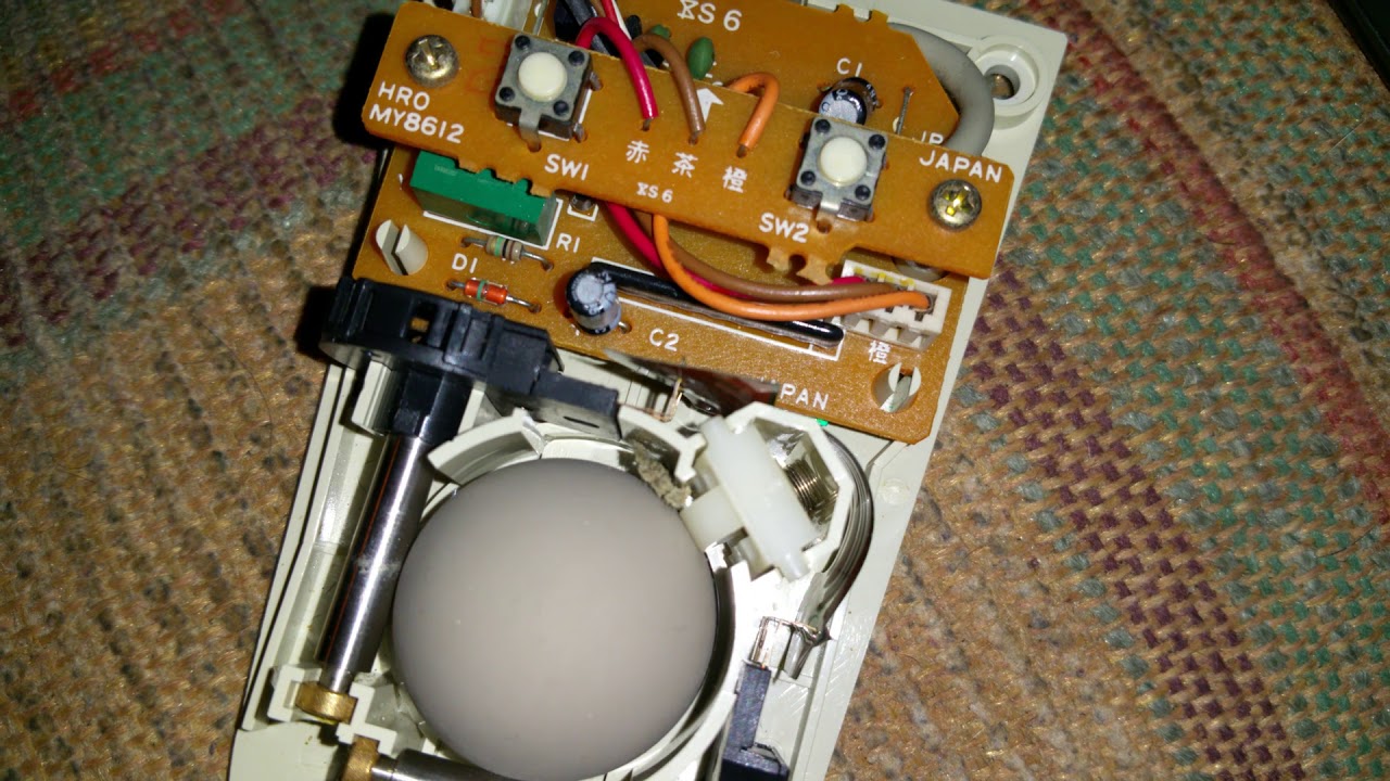 Ball Mouse Cleaning Tip - YouTube