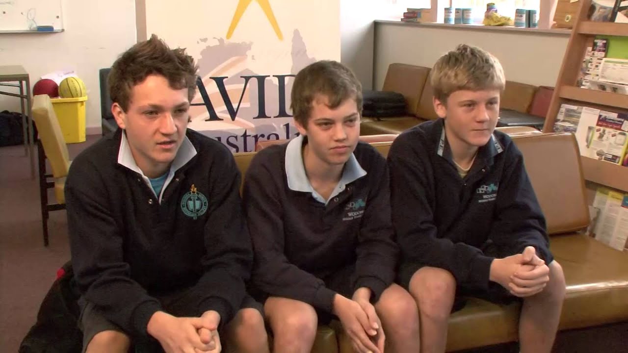 Students talk about AVID Australia - YouTube