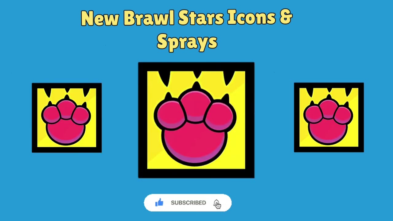 All New Sprays & Profile Icons in Season 14 Brawl Stars | Brawl Stars ...