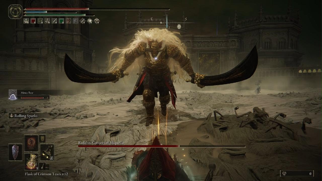 ELDEN RING Promised Radhan Consort of Miquella Cheese - YouTube