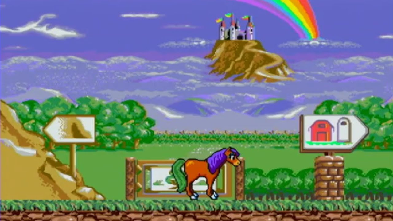 Crystal's Pony Tale (SEGA GENESIS) Longplay - YouTube
