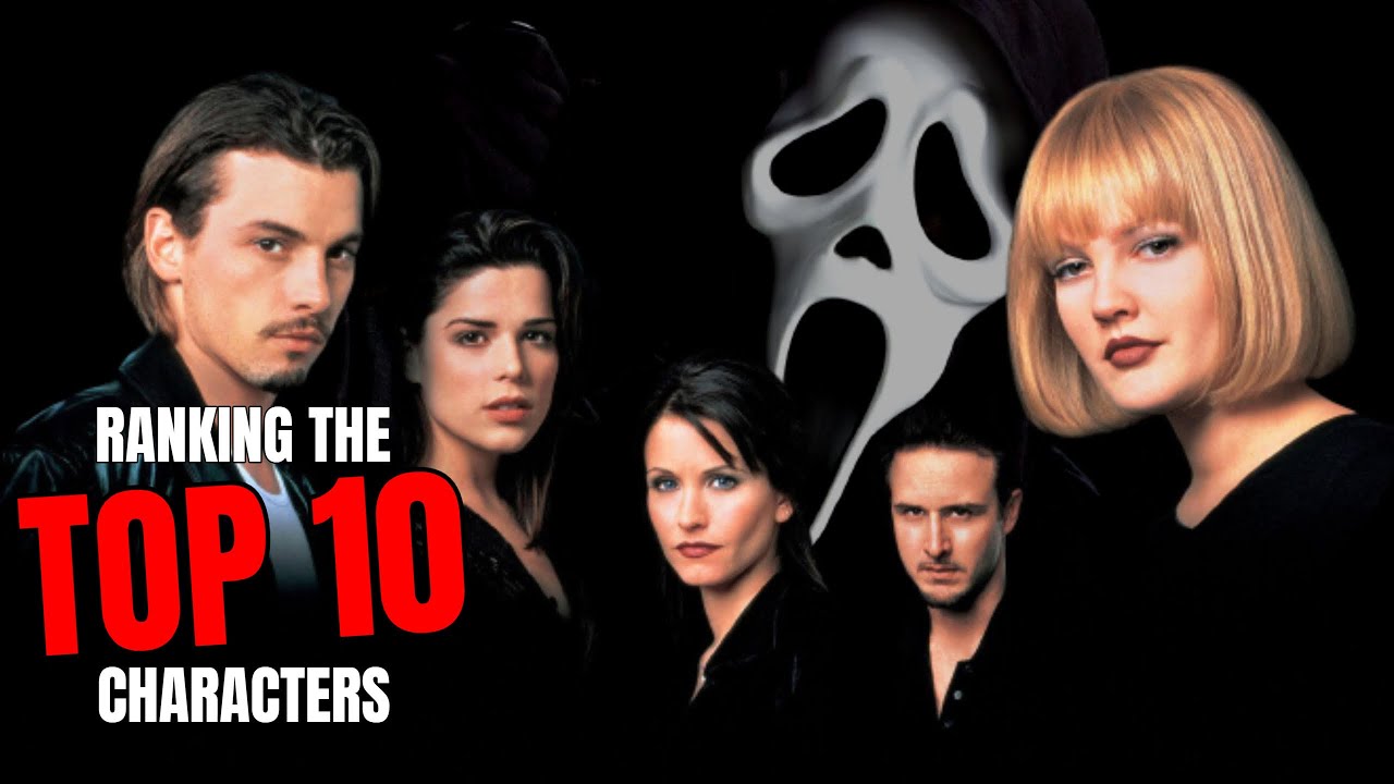 SCREAM (1996) CHARACTERS RANKED - Top 10 LIST - YouTube