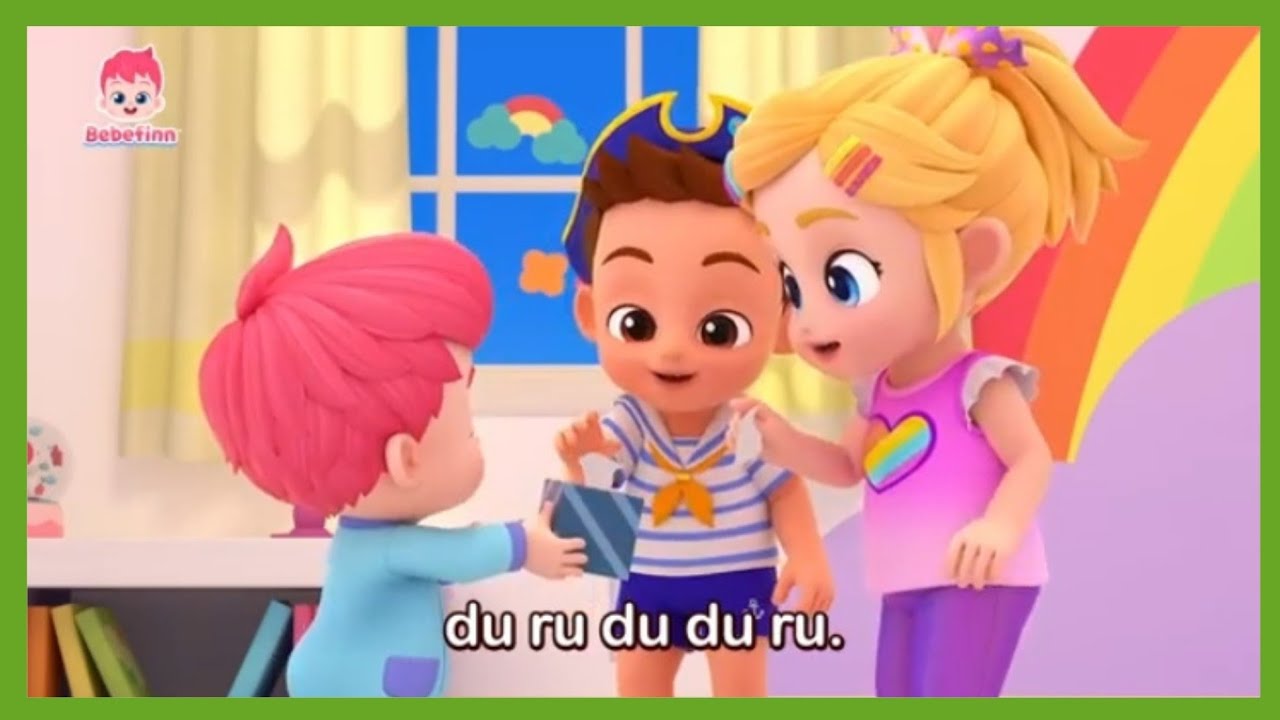 bebefin nursery rhymes jumping cartoon/ - YouTube