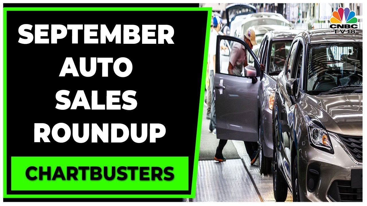 September Auto Sales Numbers Roundup | Chartbusters | CNBC-TV18 - YouTube