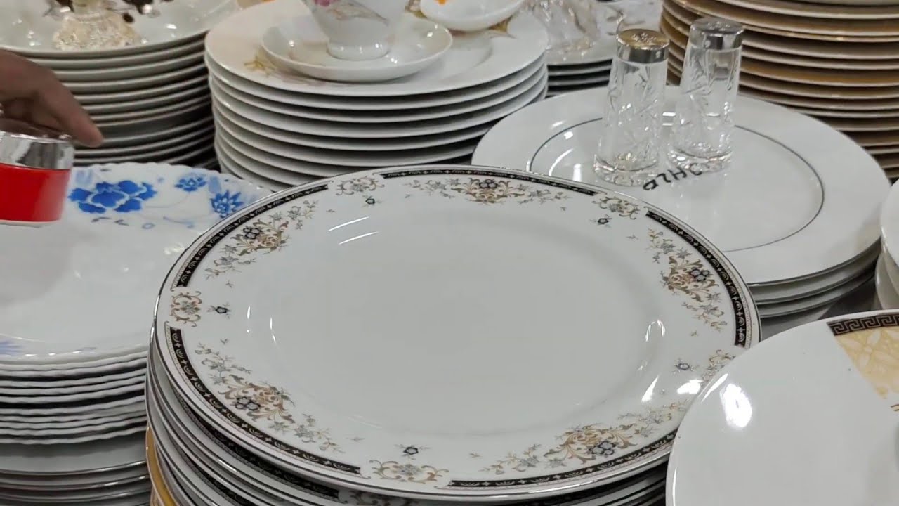 100+ টাকা থেকে সিরামিক ভাতের প্লেট,ডিনার প্লেট,সুপ্ বাটি,কারি বাটি ...