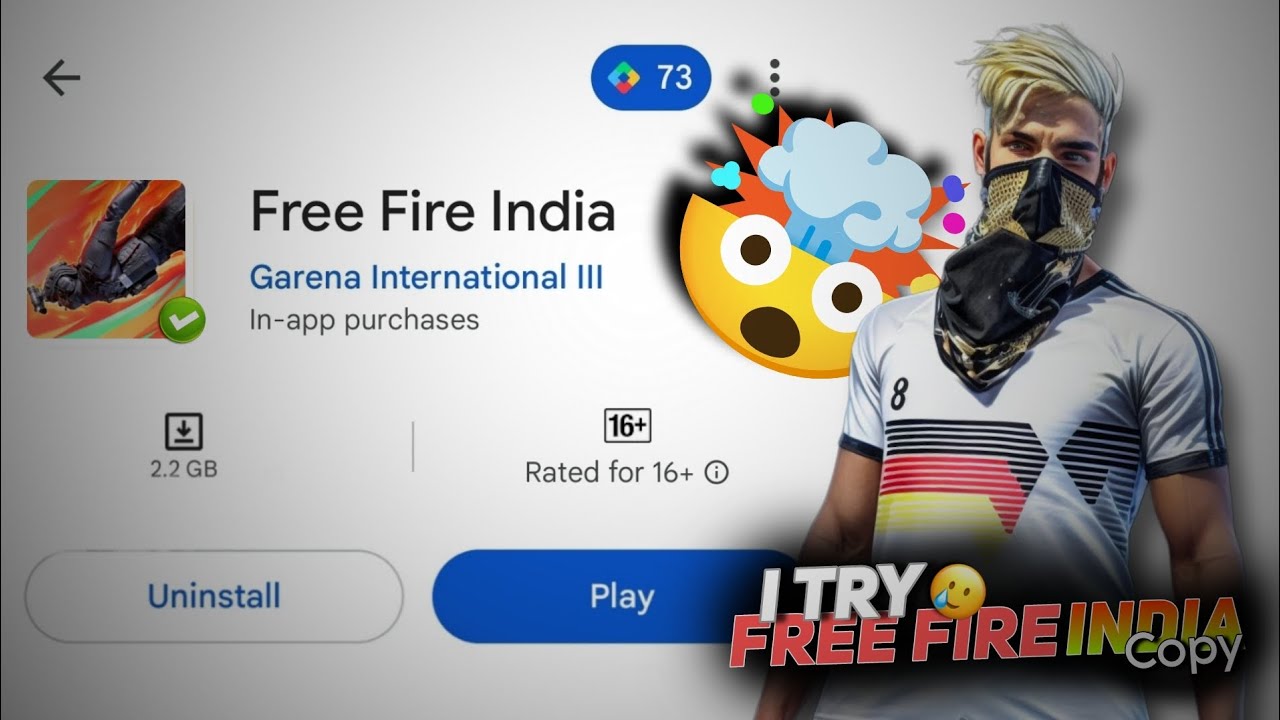 I TRY FREE FIRE INDIA COPY GAME 🥵🥵#freefire #freefirevideo#tranding ...