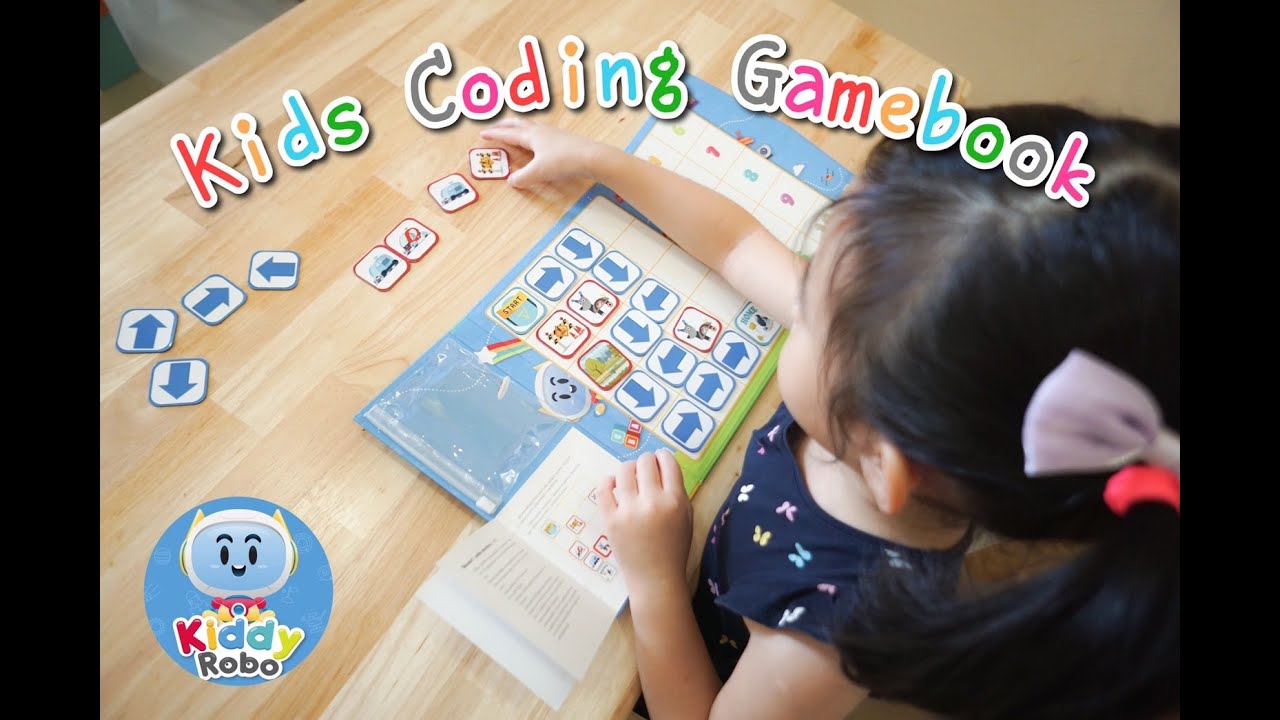 ฝึกคิด ฝึกแก้ปัญหาด้วยของเล่น Kiddy Robo Coding Gamebook - YouTube