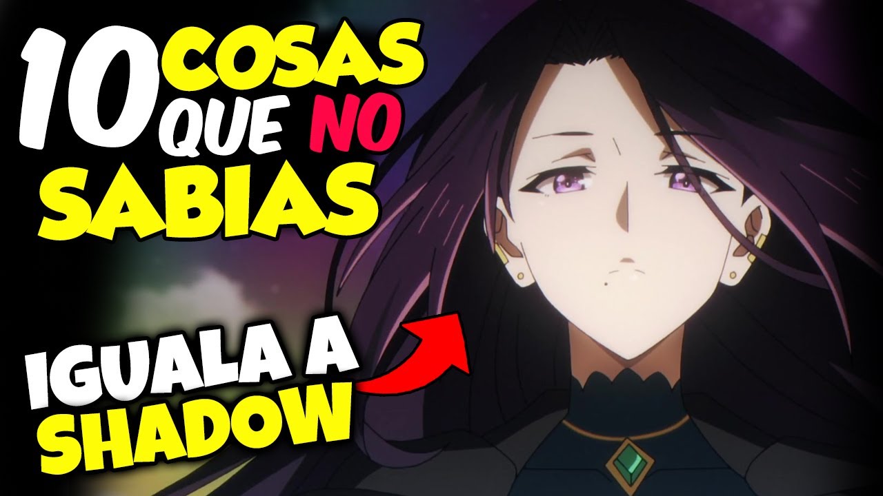 ⚡ 10 COSAS QUE NO SABÍAS (CURIOSIDADES) de GAMMA (SHADOW GARDEN) | The ...