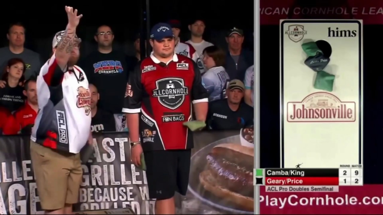 Best Shots In The American Corn Hole League / Amazing Shots with Bags ...