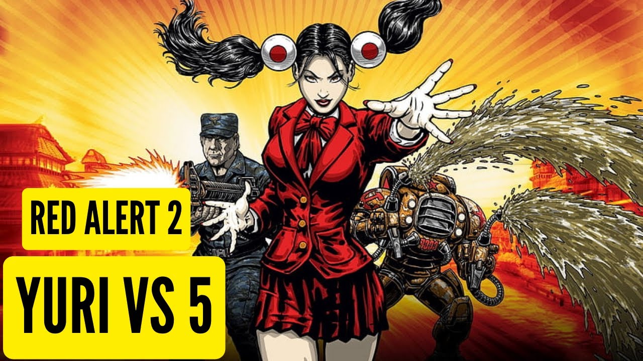 EPIC Showdown: Yuri Takes on 5 Extra Hard AIs in Red Alert 2! - YouTube