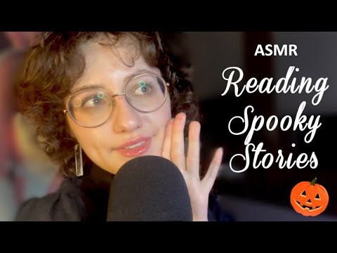 ASMR Scary Stories for Halloween 🎃 Close Whispering and Reading For ...