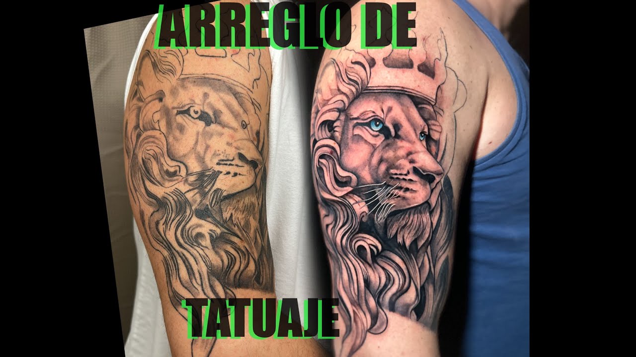 Arreglando un tatuaje 2 , fixing a tattoo - YouTube