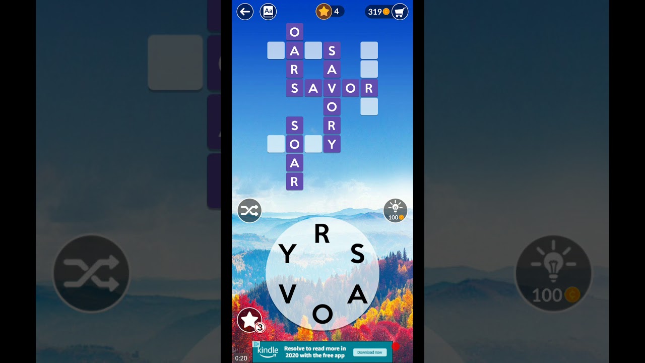 WORDSCAPES LEVEL 10022 ANSWERS - YouTube