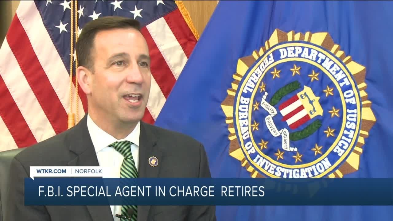 Leader with FBI retires - YouTube