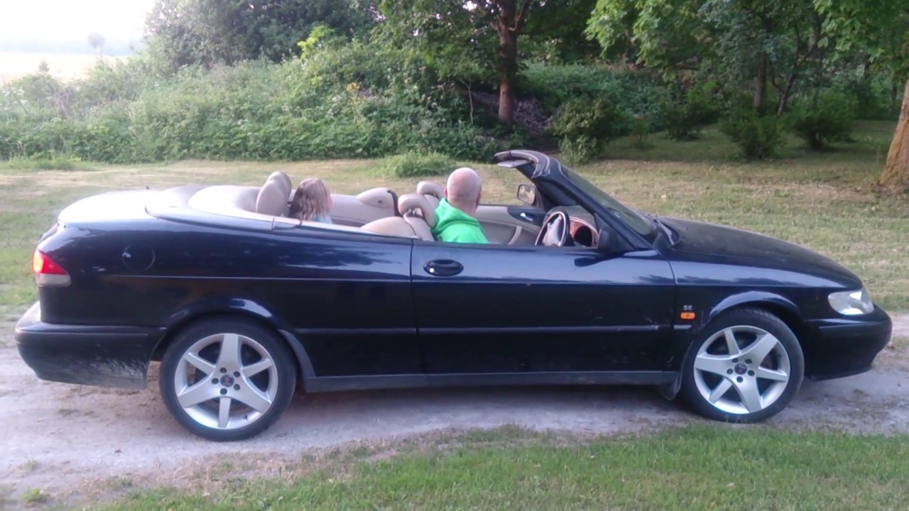 Saab 9-3 (9400) /900NG convertible CV roof/ soft top system/mechanism ...