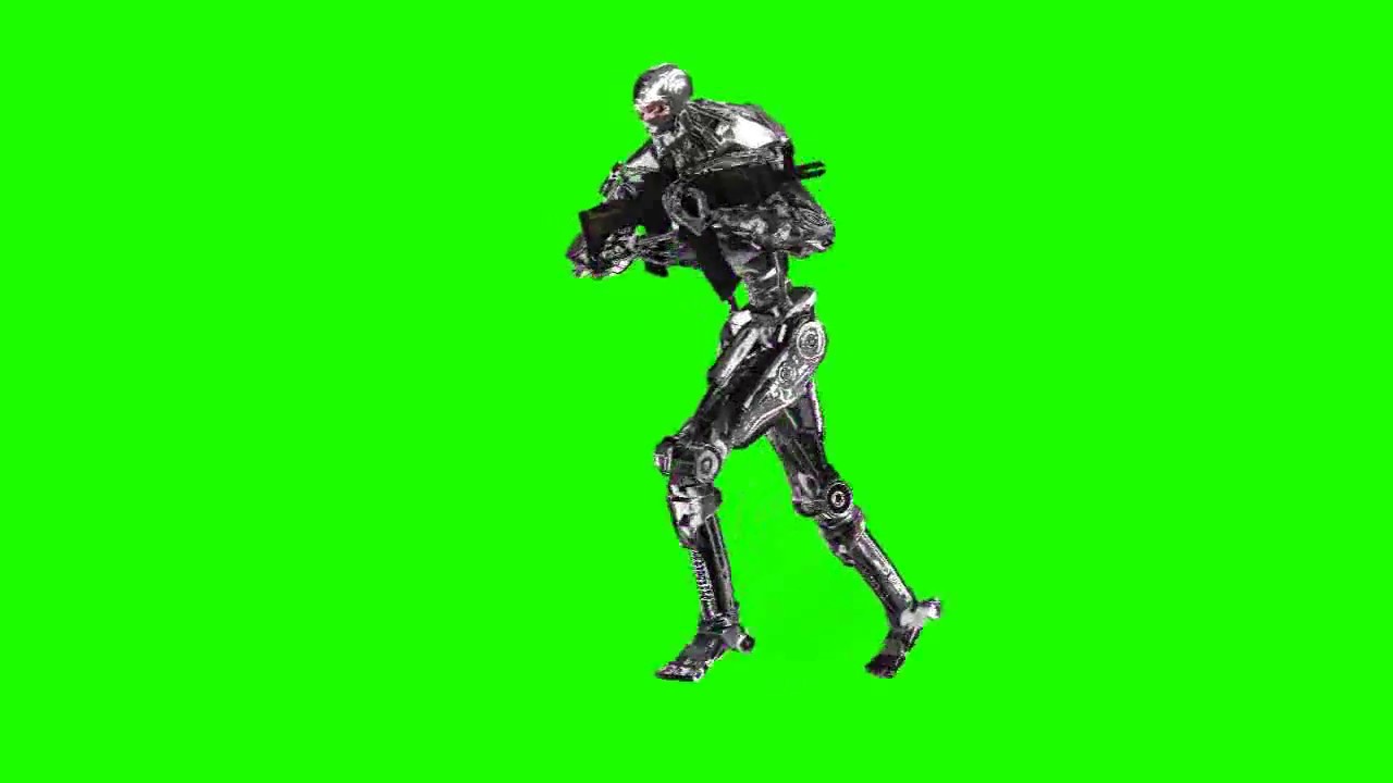 animations mega pack of terminator t 600 chroma - YouTube