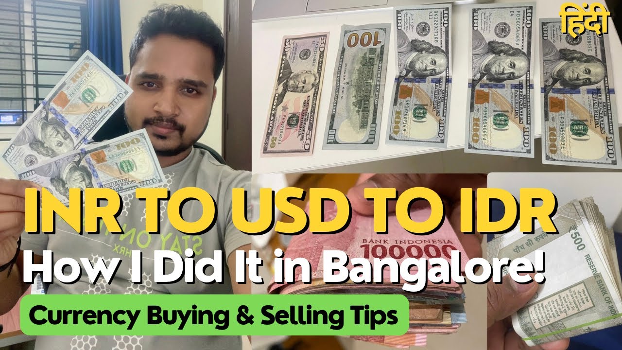 How To Buy & Sell Foreign Currency | My INR to USD Conversion ...