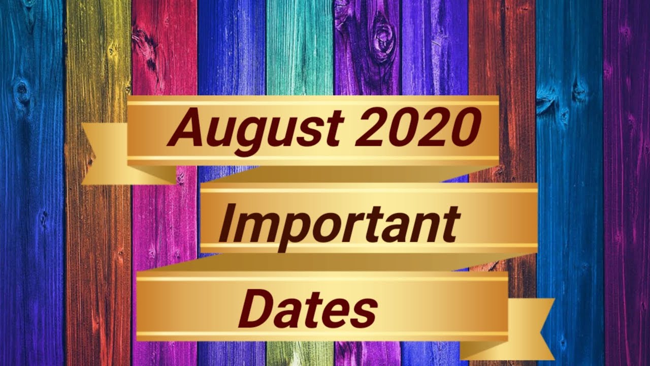 August Important Days August National And International Days PSC August august-important-days-august-national-and-international-days-psc-august