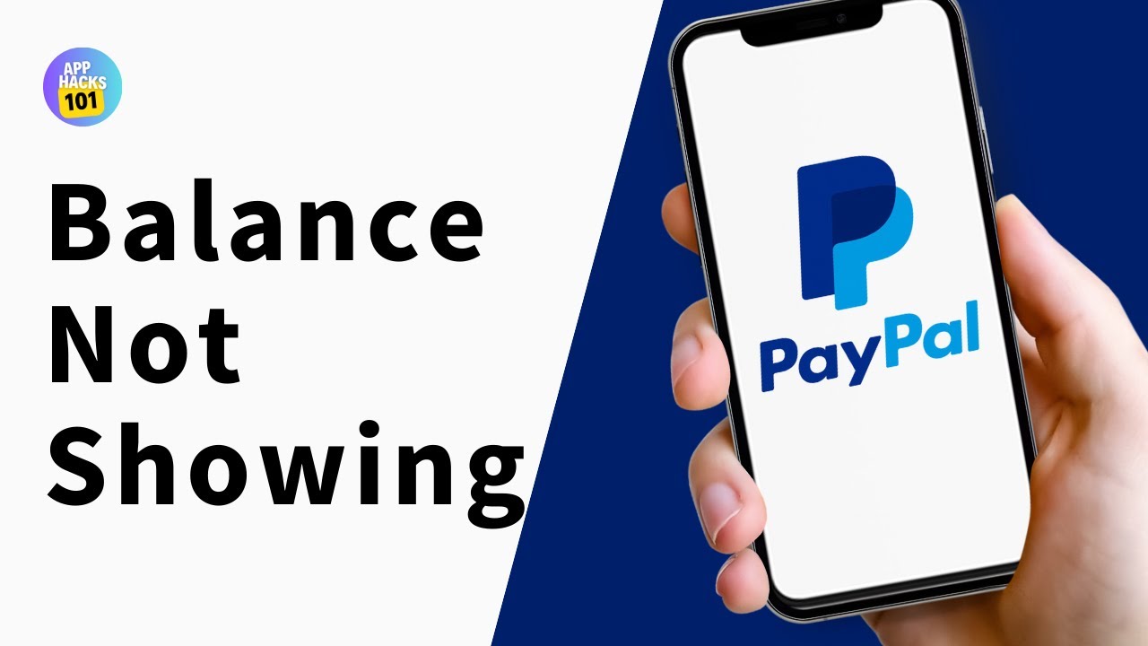 Why is PayPal Balance Not Showing - YouTube
