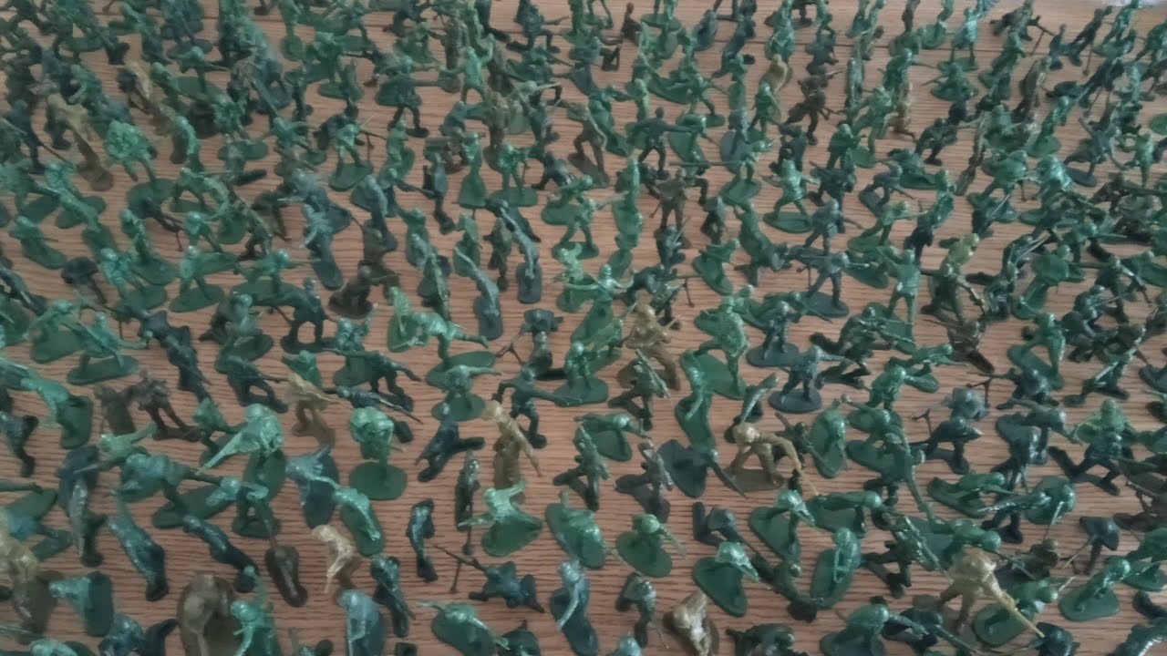 My entire army men collection 2022 - YouTube