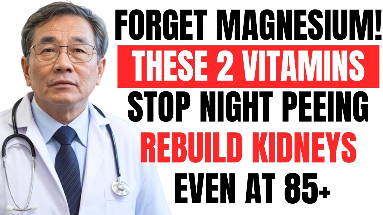 Over 60? Take These 2 Vitamins at Night to Rebuild Your Kidneys and ...