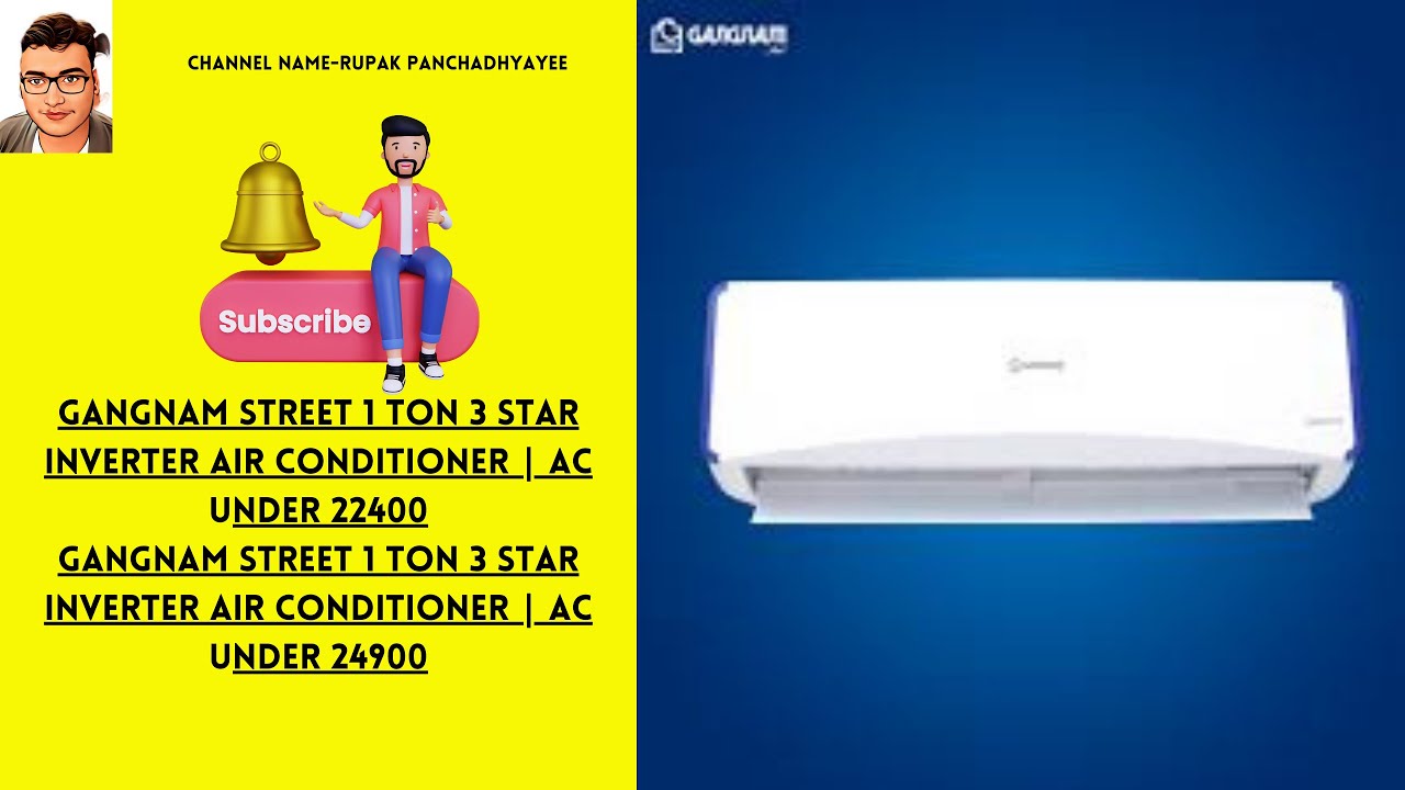 Gangnam 1.5 ton AC New launch 2024 in India price -24900 rs 3 Star ...