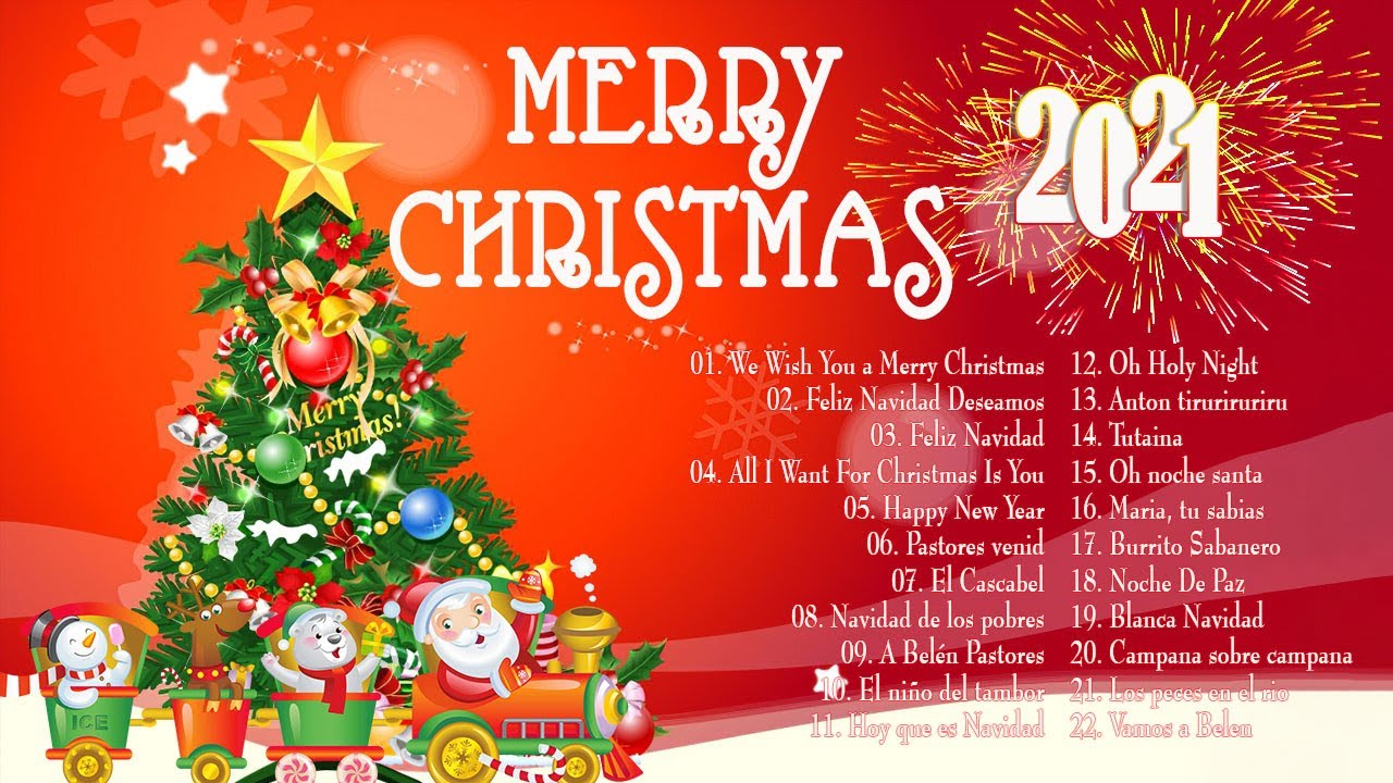 Feliz Navidad 2021 - Canciones de Navidad en Español 2021 - Viejitas ...