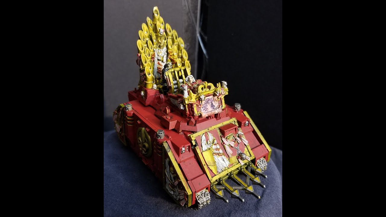 Sisters of Battle Exorcist Tank - YouTube
