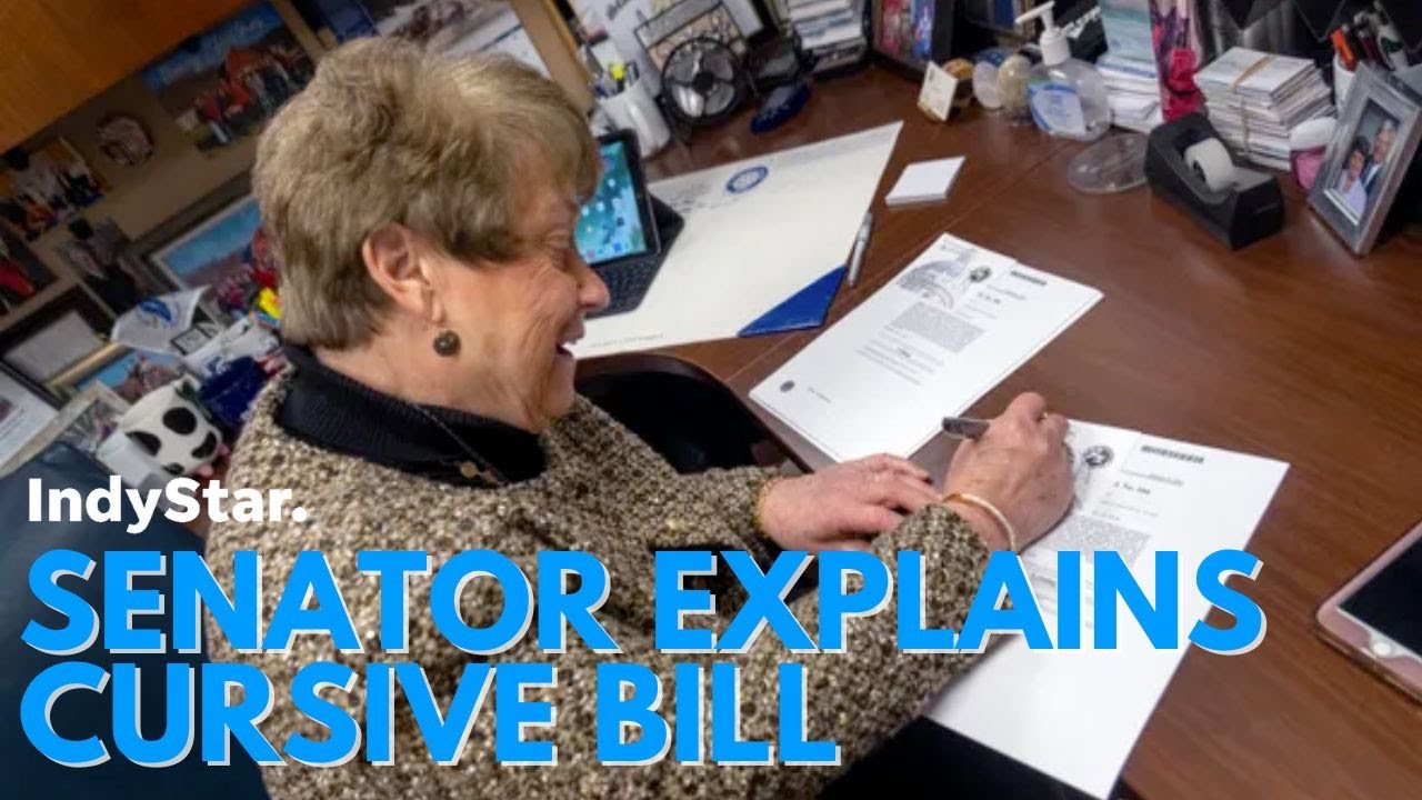 Cursive bill would mandate cursive writing in Indiana public schools ...