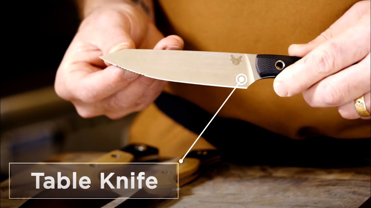 Benchmade Cutlery | Table Knife - YouTube