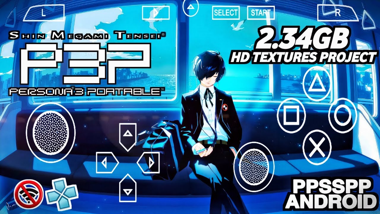 PERSONA 3 PORTABLE HD Textures Project + SaveData + ISO (Android) PSP ...