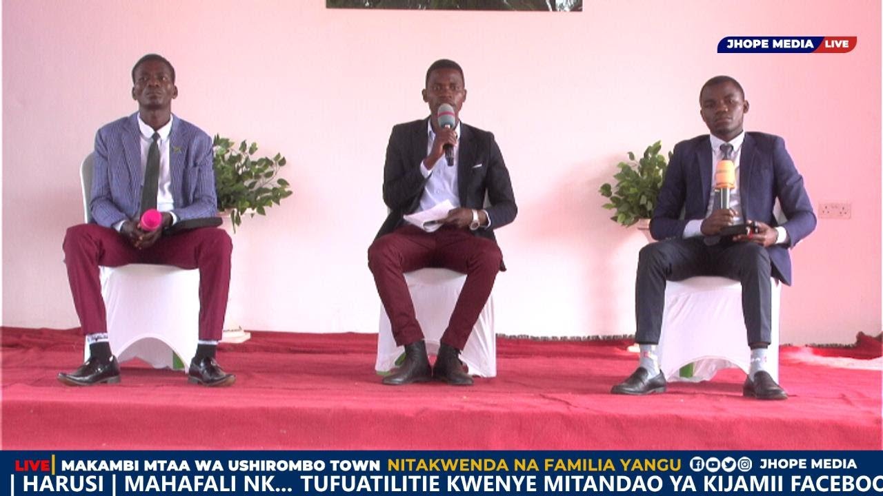 🔴 LIVE | HITIMISHO KAMBI LA MTAA WA USHIROMBO TOWN 2024 | SHULE YA ...