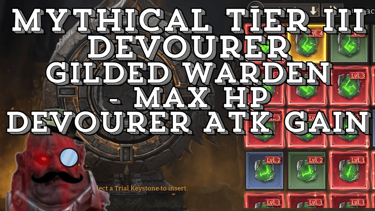 Malrik - Myth III - Devourer - Gilded Warden/-HP/Warden leech/Devourer ...