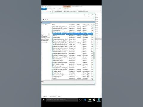 How to start or stop portable device enumerator service in windows 10 - YouTube