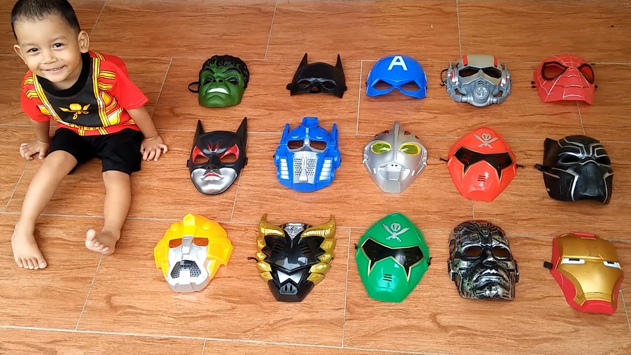 Wrong Masks Superhero ! Menyamakan Topeng Superhero Sesuai Dengan ...