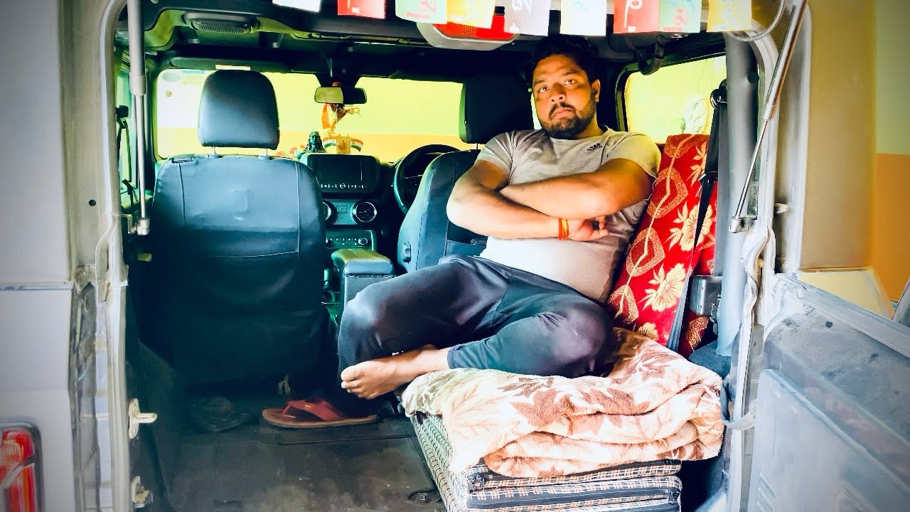 Thar rear seat modification | Mahindra Thar rear entry | Thar rear side face seat | Thar rear ...