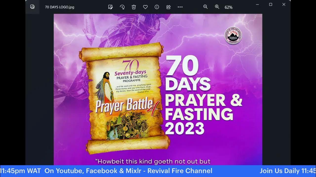 DAY 5 || MFM 70 DAYS PRAYER AND FASTING 2023|| DR D. K. OLUKOYA GO MFM || 11TH AUG, 2023 || PPR ...