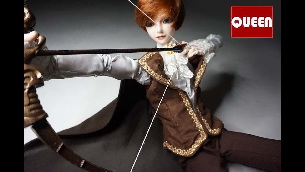 [*Doll*Sewing*QUEEN] BJD * 구체관절인형 *백조의호수*지그프리드 왕자*사냥ver - YouTube