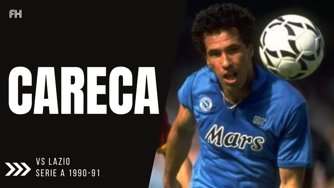 Careca Skills Lazio 0:2 Napoli Serie A 1990-91 - YouTube