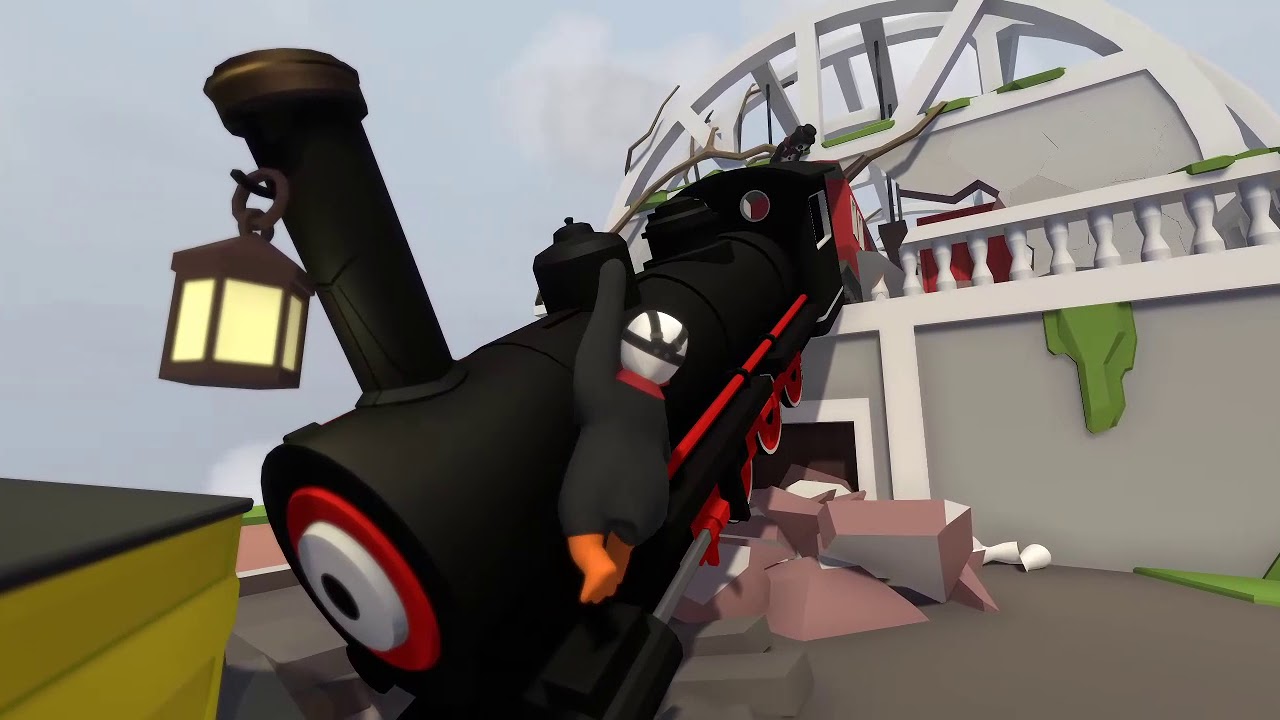 UNCONTROLLABLE! Human Fall Flat gameplay w/commentary Pt. 1 Ft ...