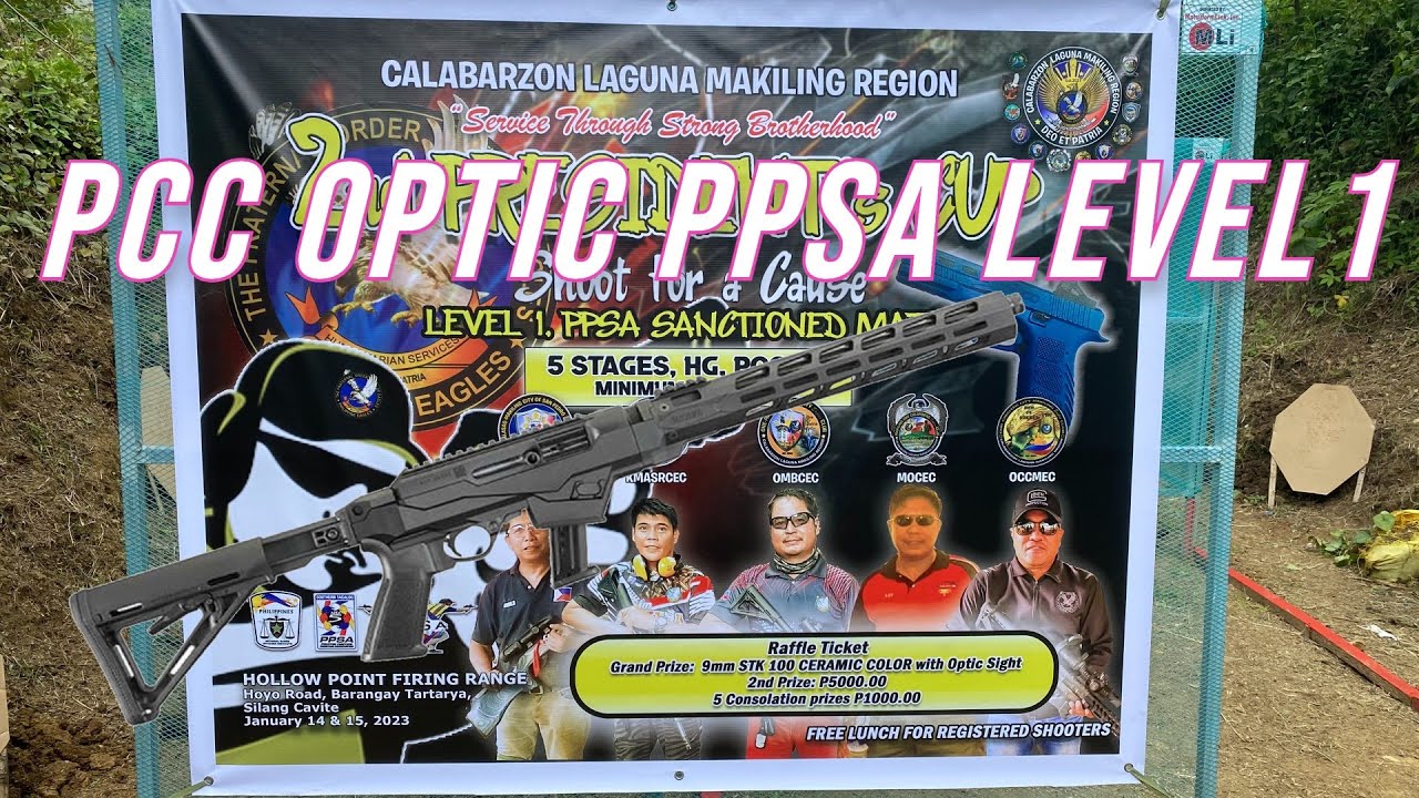 PCC Open Division PPSA/IPSC Level1 PRESIDENT CUP - YouTube
