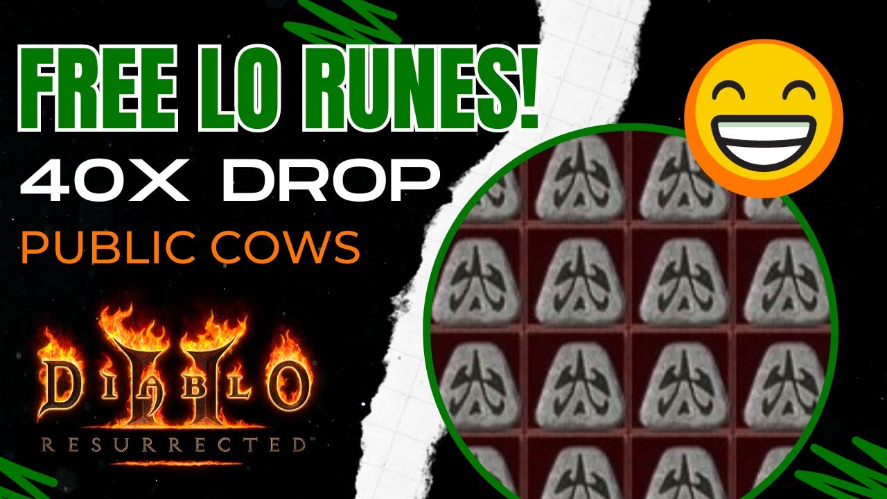 D2R Free Lo Runes - YouTube