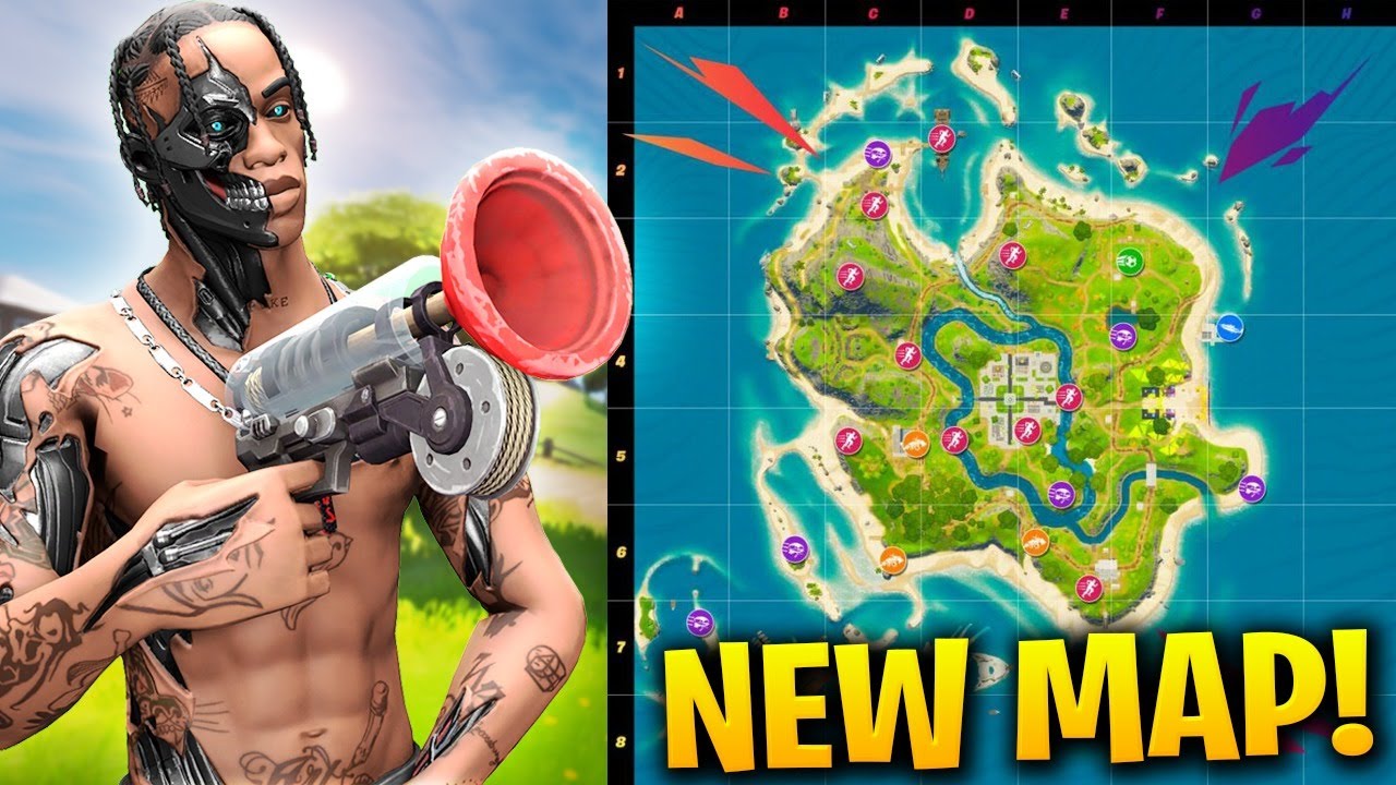 FORTNITE ADDED A NEW MAP! FORTNITE "PARTY ROYALE" MODE | Fortnite LIVE ...