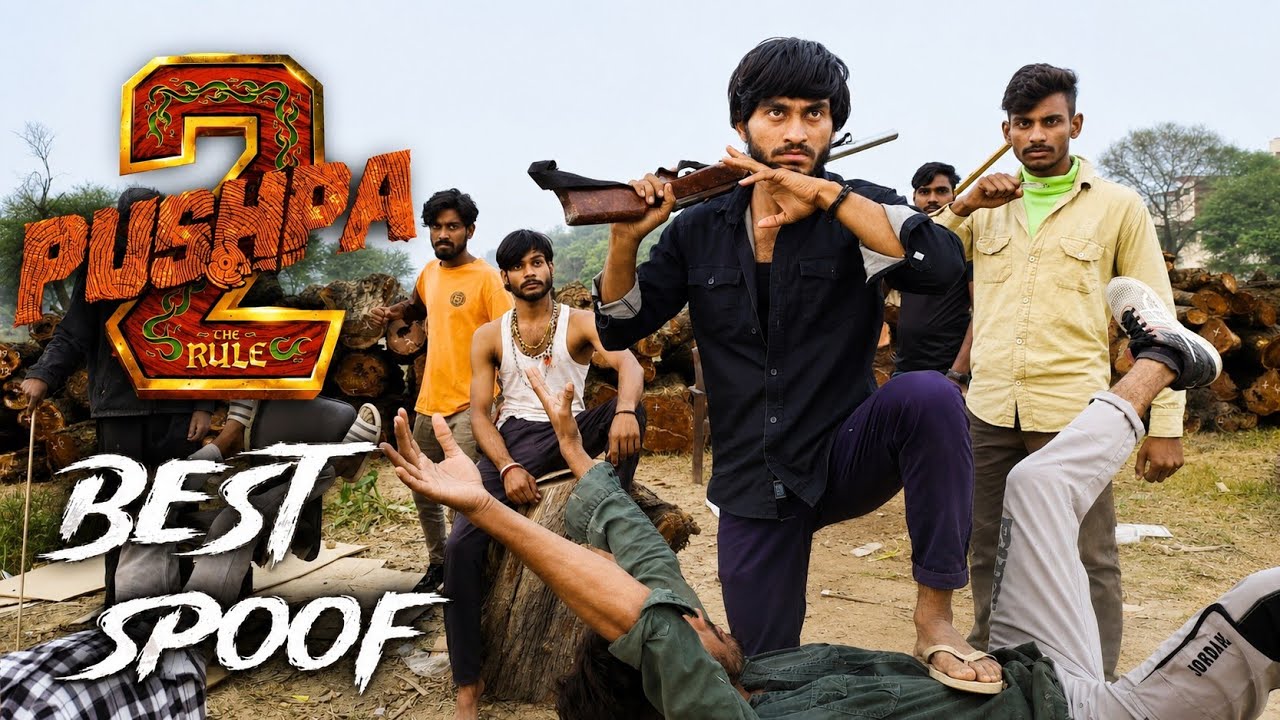 Pushpa Dialogue Action Spoof | Life The End | Pushpa 2 Best Spoof - YouTube