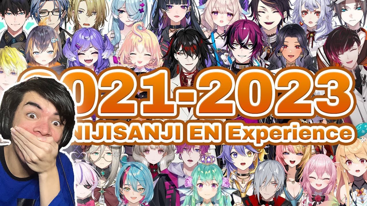 NIJISANJI EN Best Moments (2nd Anniversary VTuber clips) Niji Reaction ...