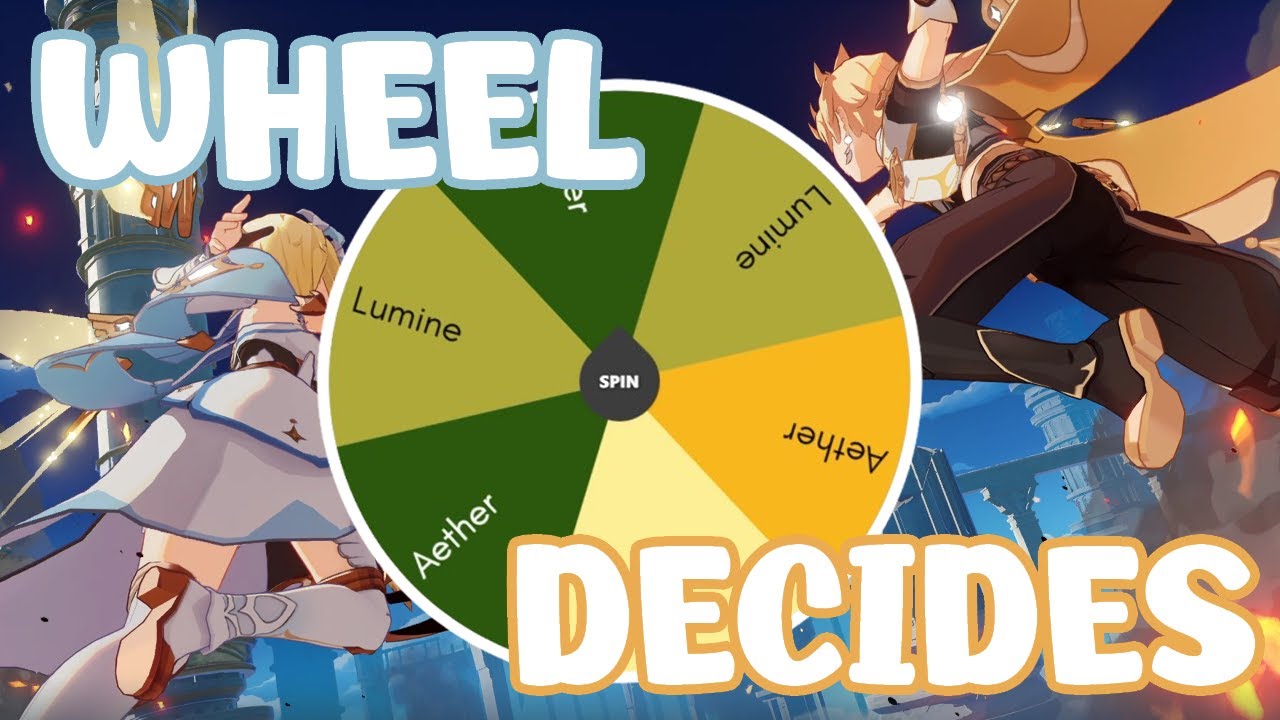 SPINNING A WHEEL TO DECIDE MY GENSHIN FATE | Genshin Impact - YouTube