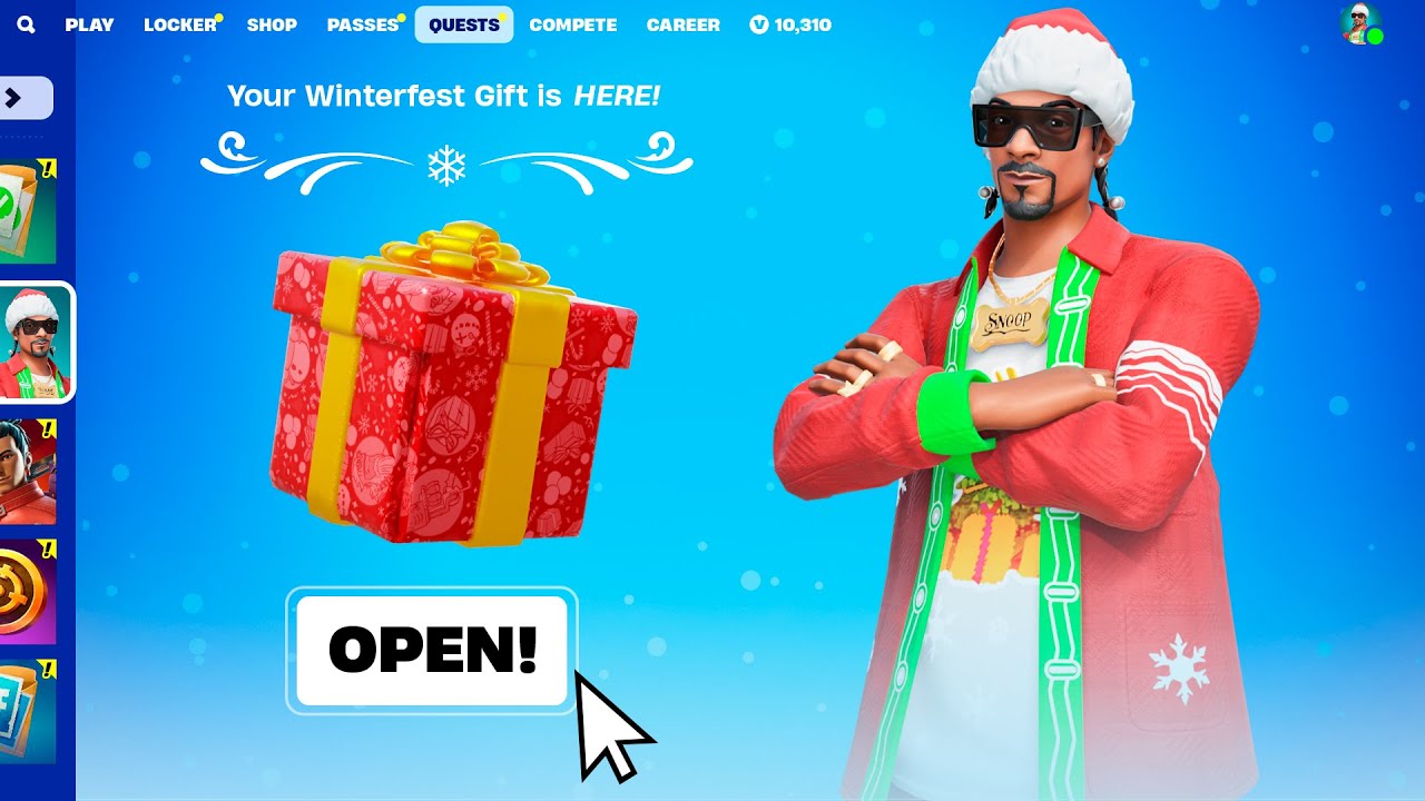 Fortnite WINTERFEST 2024 UPDATE! (All Rewards Showcase) - YouTube