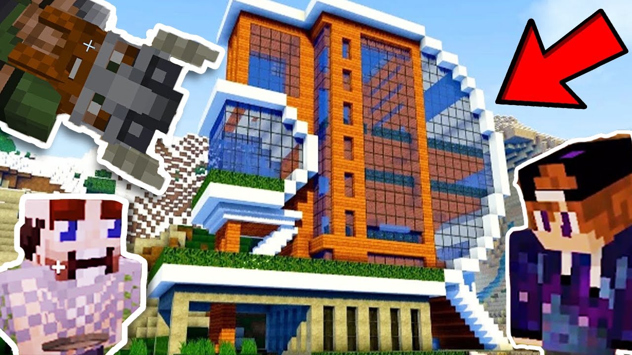 Minecraft Building Challenge!!!!!!! (XC Minecraft Ep.7) - YouTube