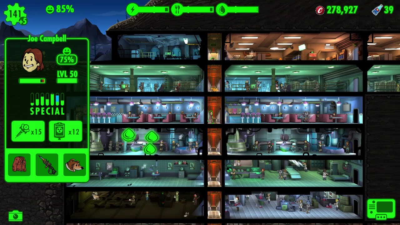 ☢Fallout Shelter☢ Subscribers Vault: Day 143 - YouTube